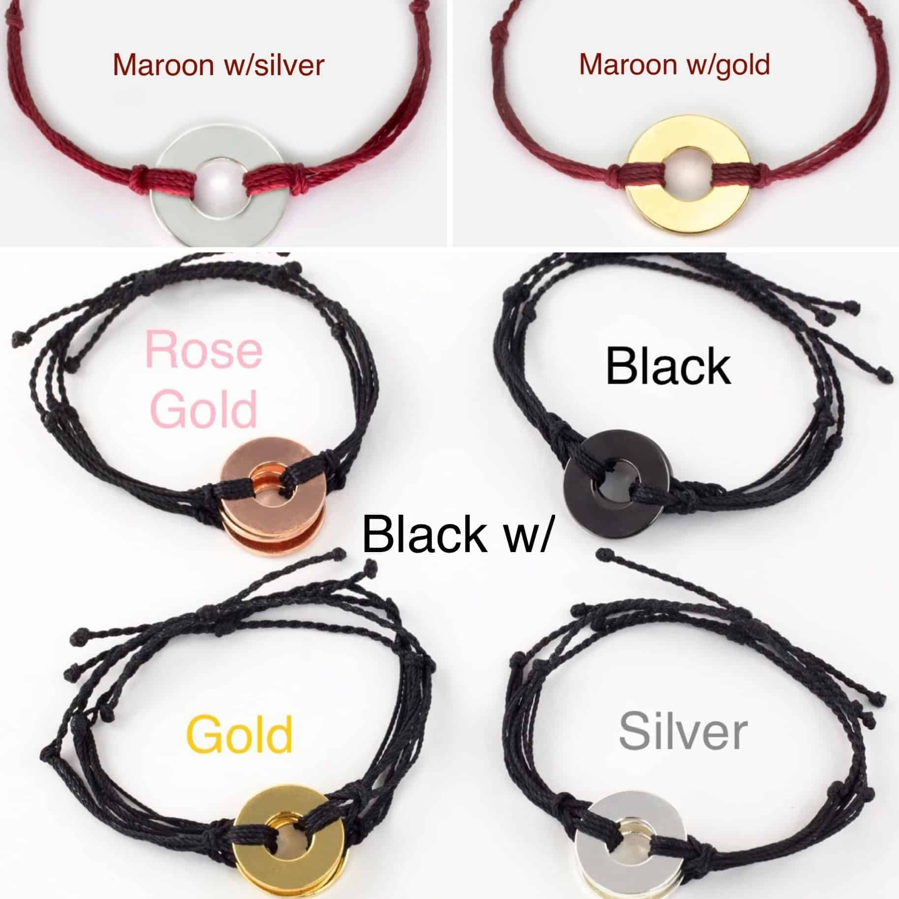 Hand-Stamped Bracelets | Just Shake It Off